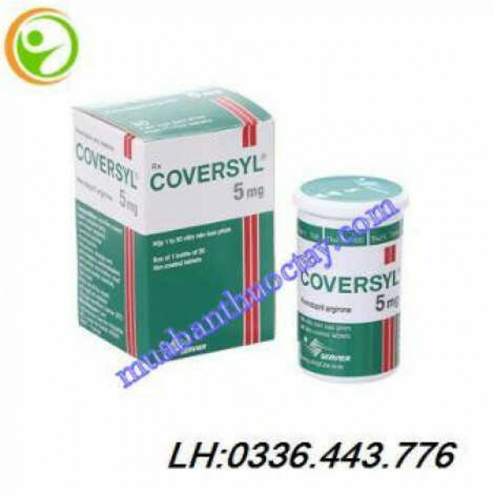 Thuốc trị cao huyết áp Coversyl® 5 mg
